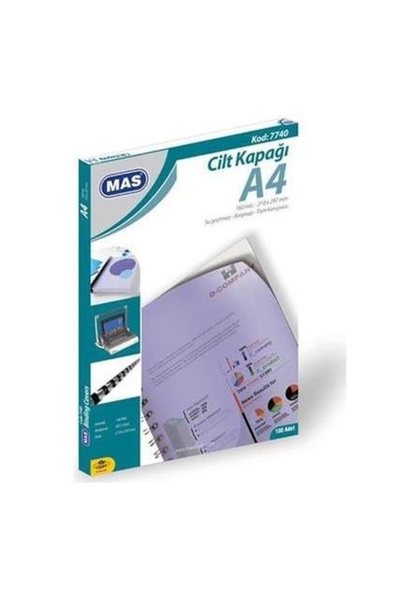 Mas Laminasyon Filmi Parlak A4 125 Mıc (100 Lü) 7706 N11.412 Fiyatları ve Özellikleri