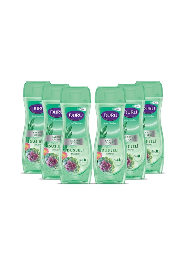Duru Fresh Sensations Kaktüs Çiçeği Duş Jeli 6 x 450 ML Fiyatları ve ...