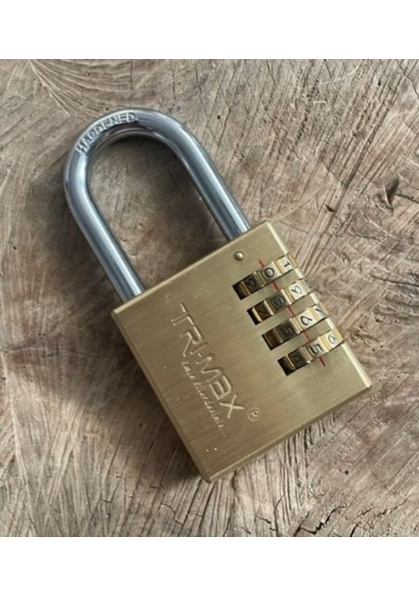 Trimax 50mm Pirinç Şifreli Asma Kilit Mini Şifreli Asma Kilit Fiyatları ...