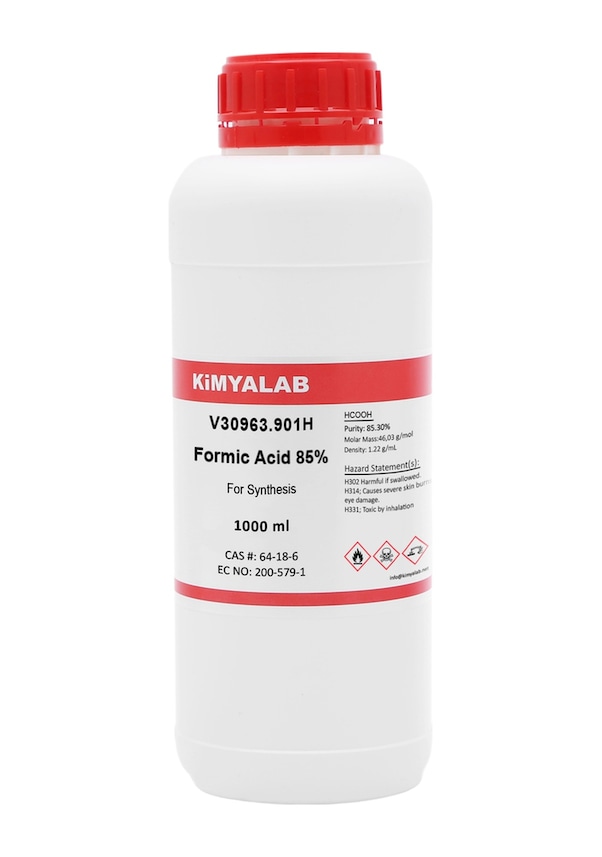 Kimyalab Formik Asit - 1l - Formic Acid 85% - Karınca Asidii Fiyatları ...