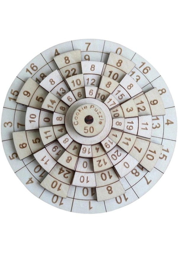 Sayılar Beyin Bulmacası Ahşap Bulmaca Iq Testi Zeka Eğitici Oyuncak ...