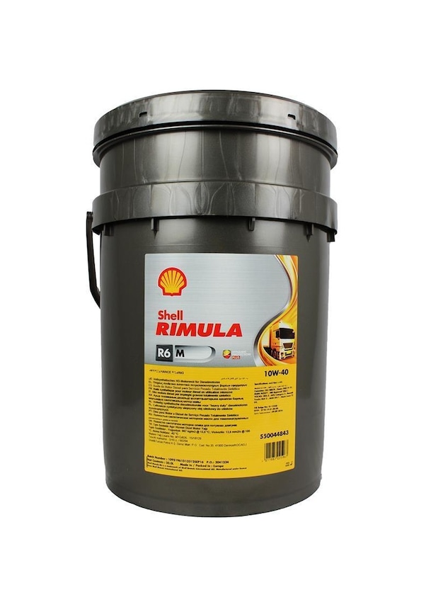 Shell Rimula R6 M 10W-40 Motor Yağı 20 L 20 L Fiyatları ve Özellikleri