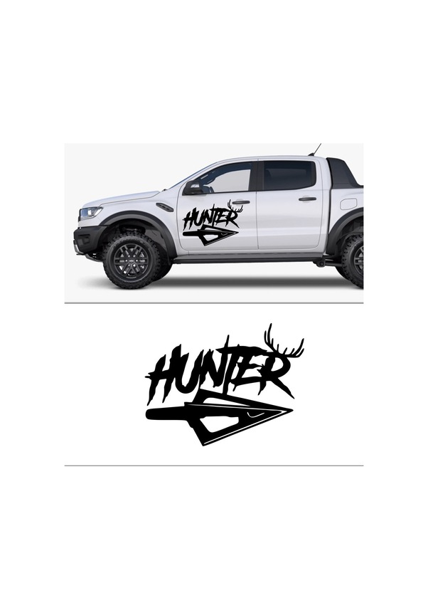 120 X 120 cm - Hunter Ok Avcı Oto sticker Fiyatları ve Özellikleri