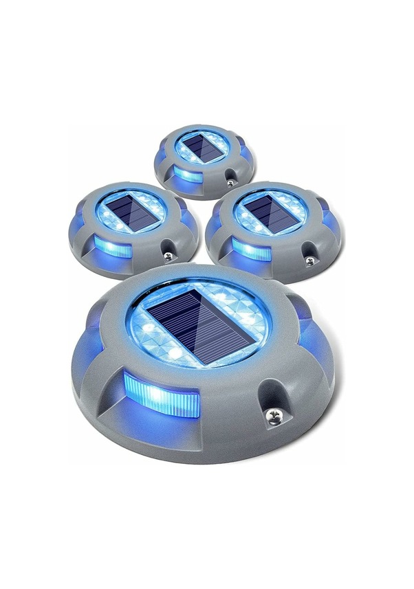 Mufunye Solar Bridge Lights Driveway - Mavi Led Su Geçirmez Işıklar 4 ...