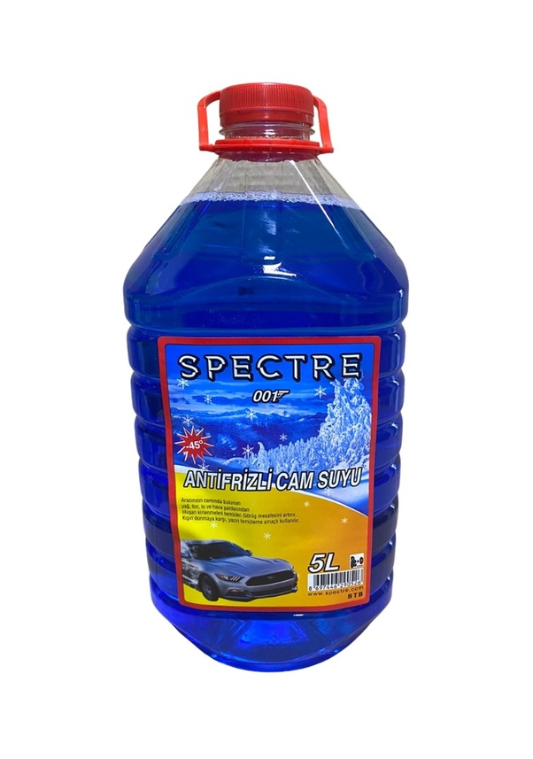 Spectre -45 Derece Antifrizli Oto Cam Suyu 5 Litre Fiyatları ve Özellikleri