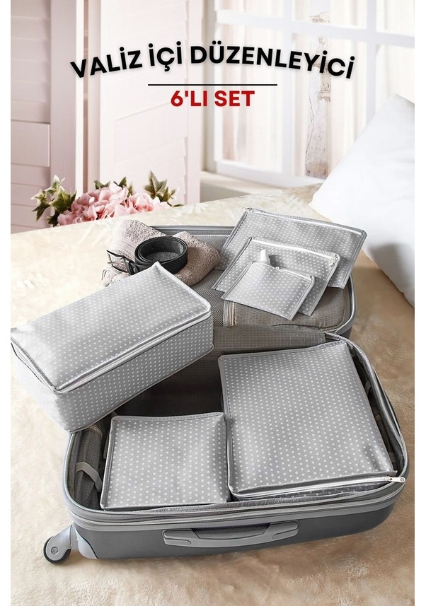Nandy Home 6'lı Valiz Düzenleyici Filesiz Set Fiyatları ve Özellikleri
