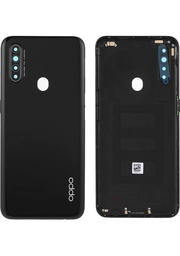 Oppo A31 Arka Pil Batarya Kapağı CPH2015 - Siyah Fiyatları ve Özellikleri