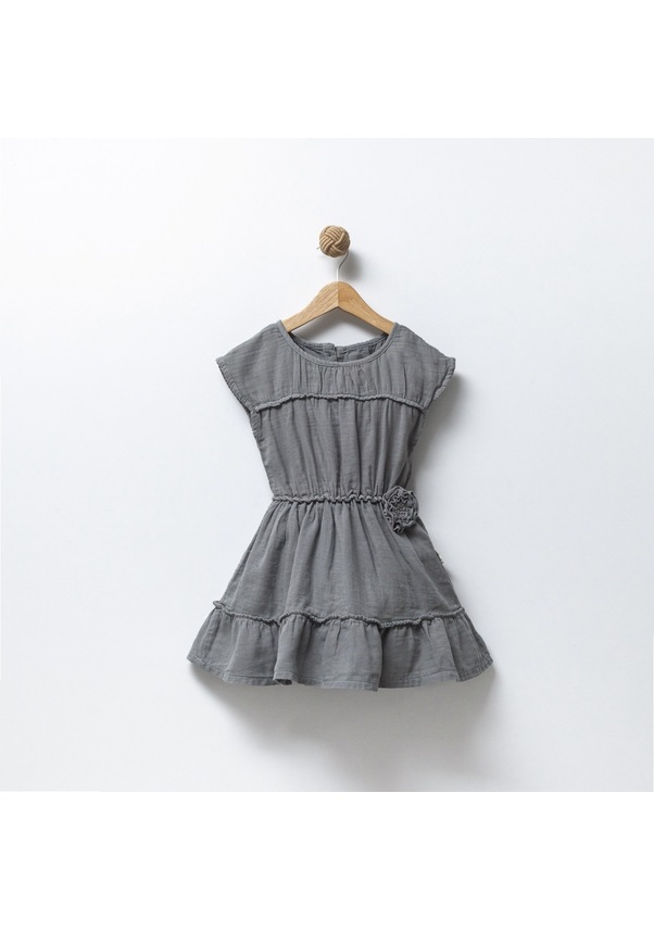 Overdo Kids Fırfırlı Müslin Füme Kız Çocuk Elbise 3 Yaş Fiyatları ve ...