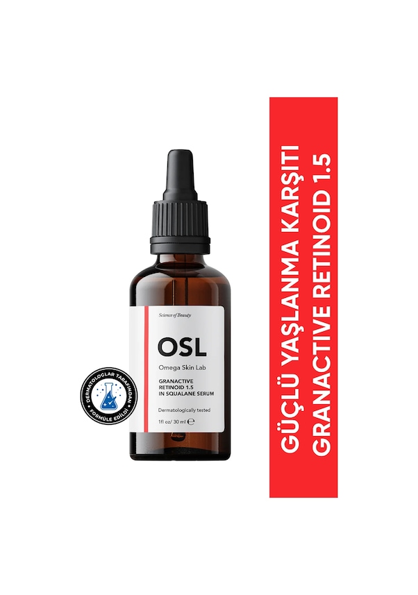 OSL Omega Skin Lab Yaşlanma Karşıtı Retinoid Granactive Retinoid 1.5 In ...