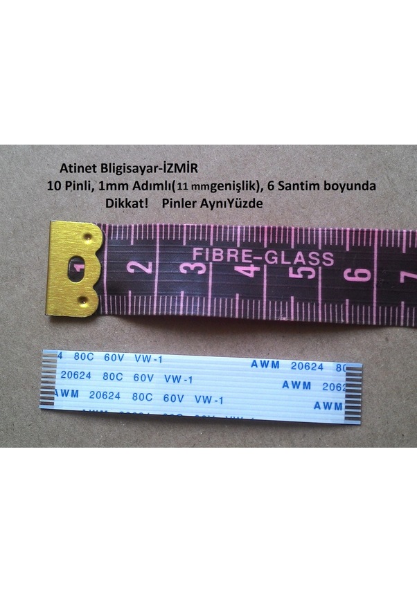 Awm 20624 80c 60v Vw-1 Flex Şerit Kablo 10-1-6a Fiyatları ve Özellikleri