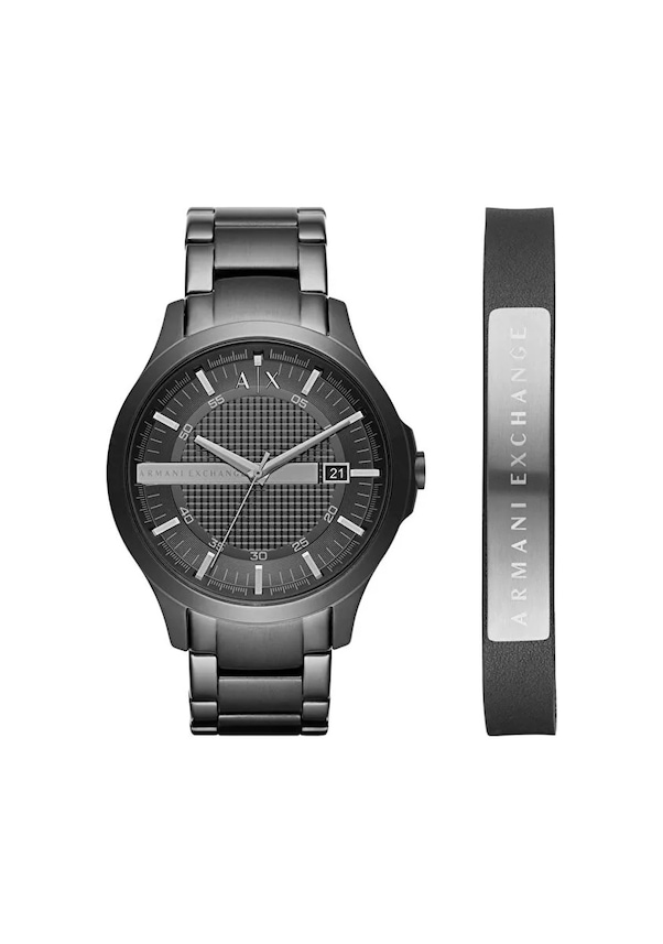 Armani Exchange Ax7101 Erkek Set Kol Saati Ve Bileklik Fiyatları ve ...