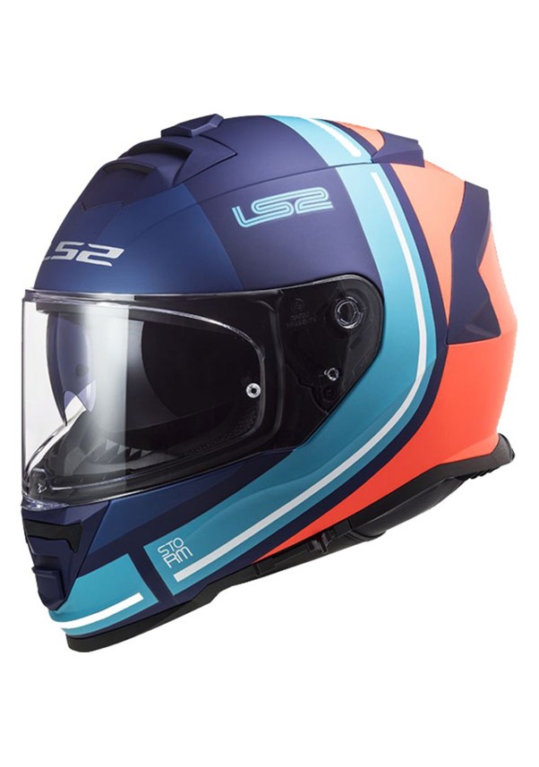 Ls2 Storm Slant Mat Mavi Turuncu Kask Fiyatları ve Özellikleri