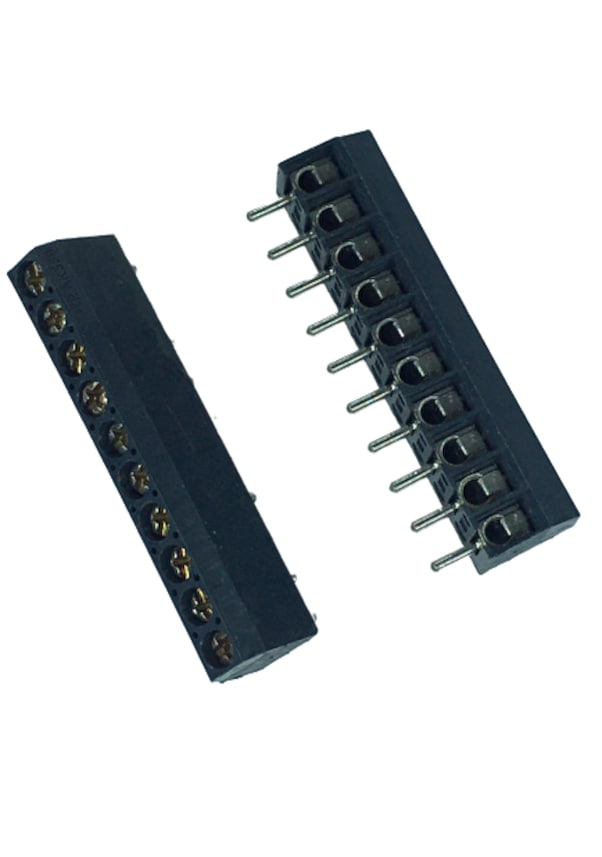 Klemens 10 Pin 3.5Mm Pcb Tip Klemens - Siyah (10 Adet) Fiyatları ve ...