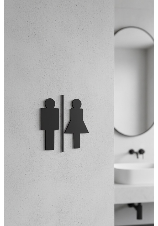 Wc Tabelası, Tuvalet Levhası, Kadın Erkek Tabela, Yönlendirme Levhaları ...