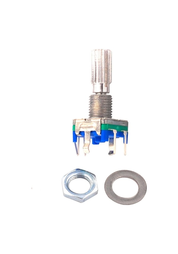 Ec11 Rotary Encoder Butonlu 20 Adım Pwm 360 Derece Döner Butonlu ...