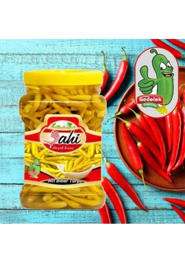 Şahi Gedelek Turşuları Frenk Acı Biber Turşusu 1 KG Fiyatları ve ...