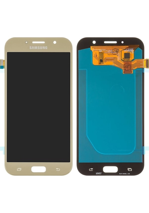 Samsung A720F Galaxy A7 (2017) Lcd Ekran + Dokunmatik Full Altın ...