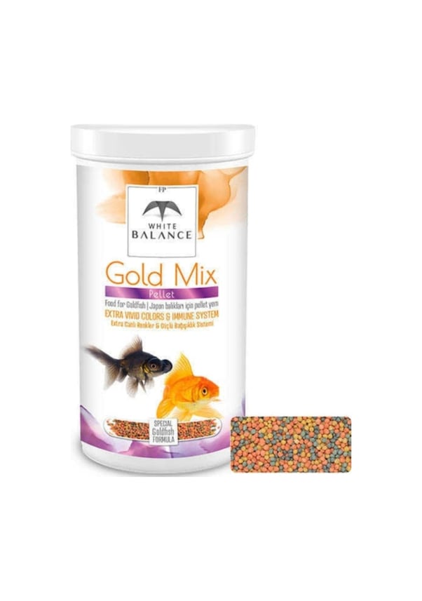 White Balance Japon Balığı Yemi Gold Mix Pellets 100 ml Fiyatları ve ...