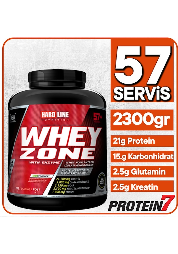 Hardline Whey Zone Protein Tozu 2300Gr Fiyatları ve Özellikleri