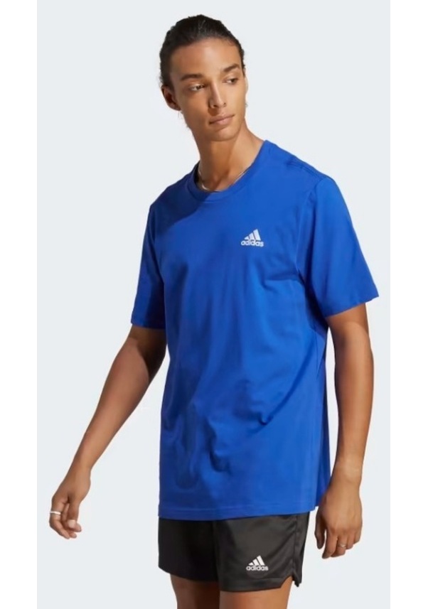 Adidas Essentials Single Jersey Erkek T-Shirt Ic9284-16605 001 Mavi XL ...