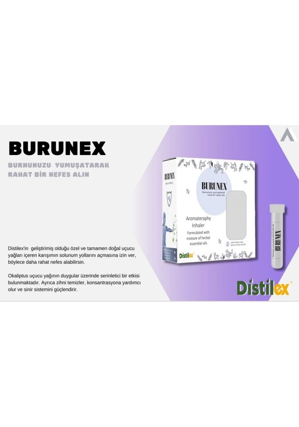 Distilex Burunex İnhaler Koklama Tüpü Burun Açıcı Fiyatları ve Özellikleri