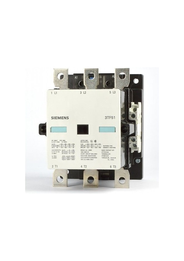 Siemens 3TF51 22-0AP0 75Kw 220Vac Kontaktör Fiyatları ve Özellikleri