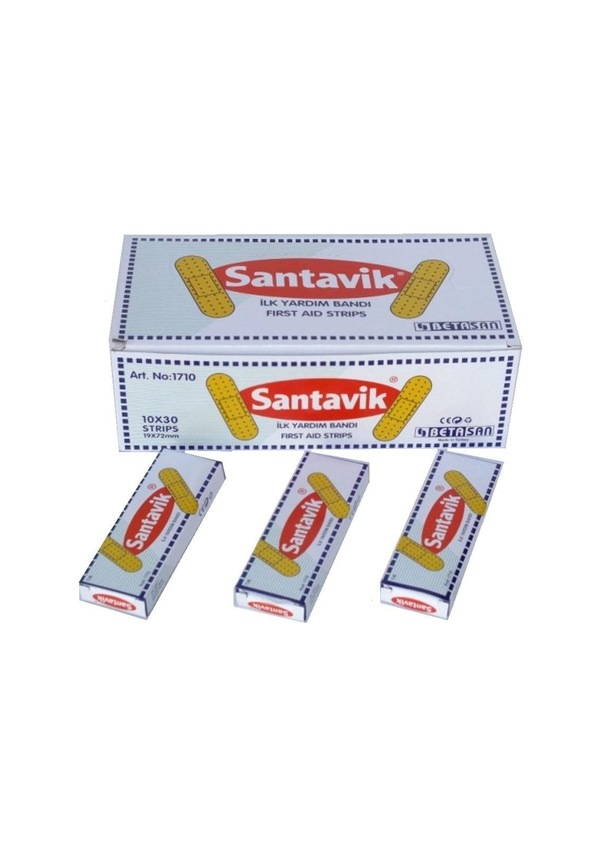 Santavik Yara Bandı 30 x 10 Adet Fiyatları ve Özellikleri
