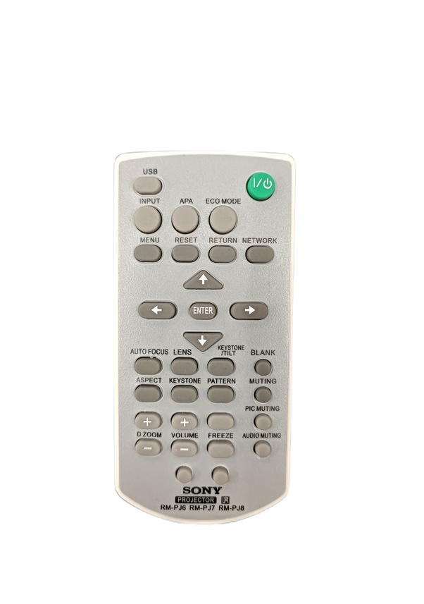 Sony RM-PJ6 / RM-PJ7 / RM-PJ8 Projeksiyon Cihazı Uzakan Kumandası ... Sony RM-PJ6 / RM-PJ7 / RM-PJ8 Projeksiyon Cihazı Uzakan Kumandası ...