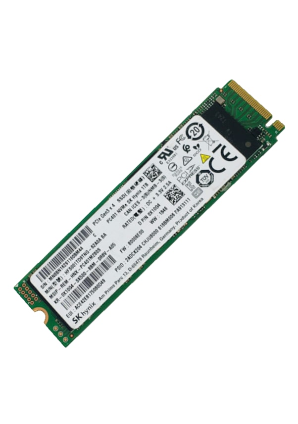 Hynix PC401 Series 1 TB TLC PCIe 3.0 NVMe M.2 2280 OEM Internal SSD ...