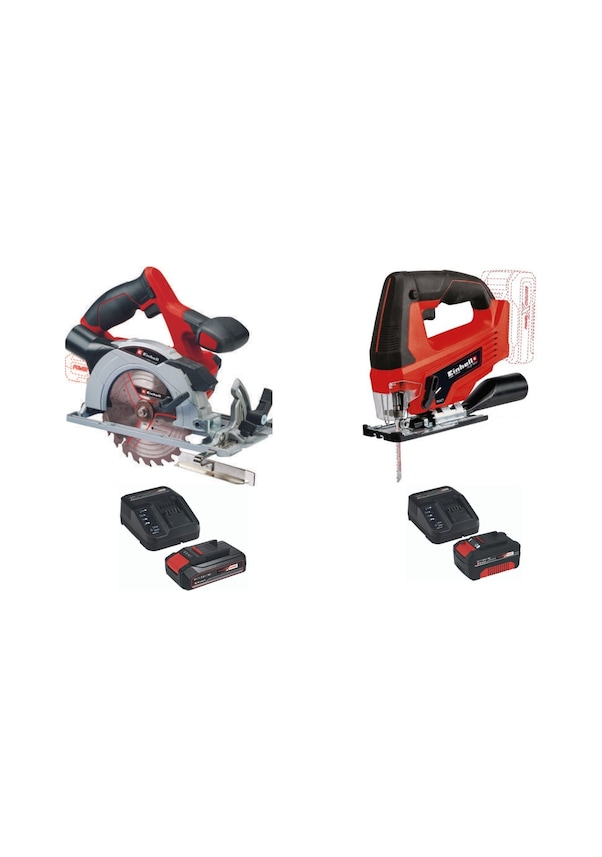 Einhell TE-CS 18/150 li Daire Testere + TC-JS 18 li Dekupaj Testere 1 x ...
