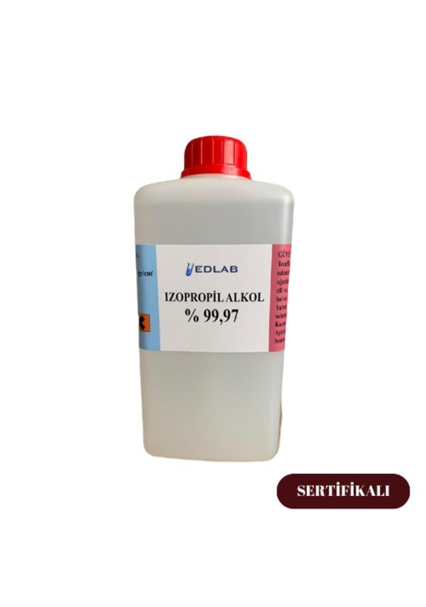Edlab 1 Litre Izopropil Alkol % 99.97 SERTİFİKALI Fiyatları ve Özellikleri