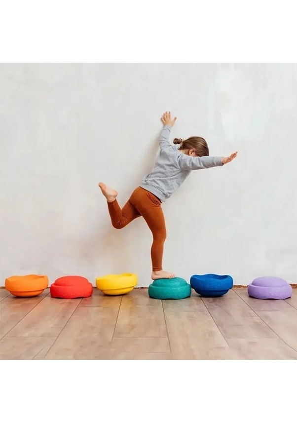 Pembe Denge Çocuk Oyuncak Basamak Taşları İstifleme Taşları Açık Kapalı ...