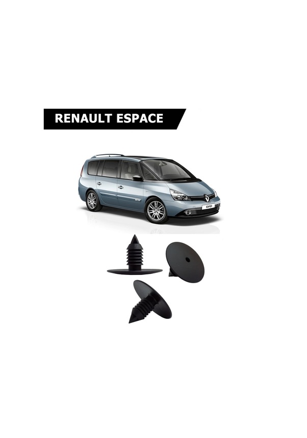 Renault Espace Davlumbaz Klipsi 7703077435-7703077225 453681335 - Paket ...