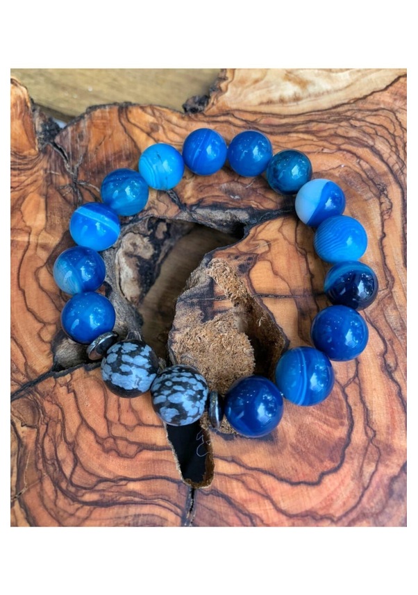 Mavi Akik Ve Obsidyen Bileklik Fiyatları ve Özellikleri