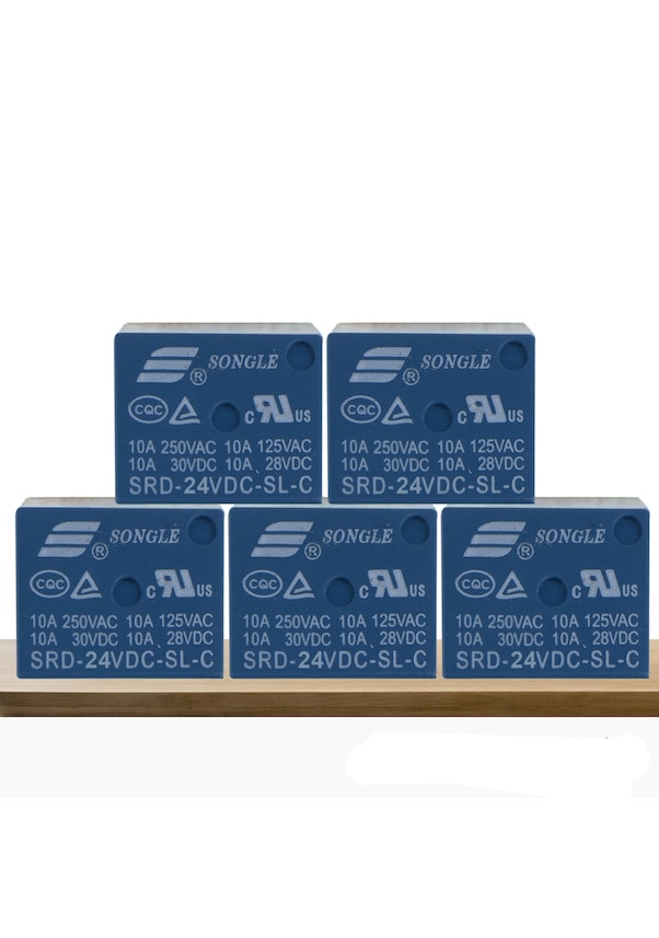 Srd-24Vdc-Sl-C - 24V Role 10A 5Pin (5 Adet) Fiyatları ve Özellikleri