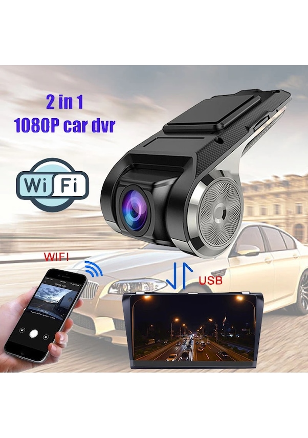 ARAÇ İÇİ KAYIT YAPAN (WİFİ -ADAS) ÖZELLİKLİ HD KAMERA Fiyatları ve ...