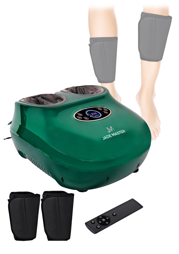 Jade Master Ayak Masaj Aleti Hava Sıkıştırma Aparatlı Ayak Bacak Masaj ...