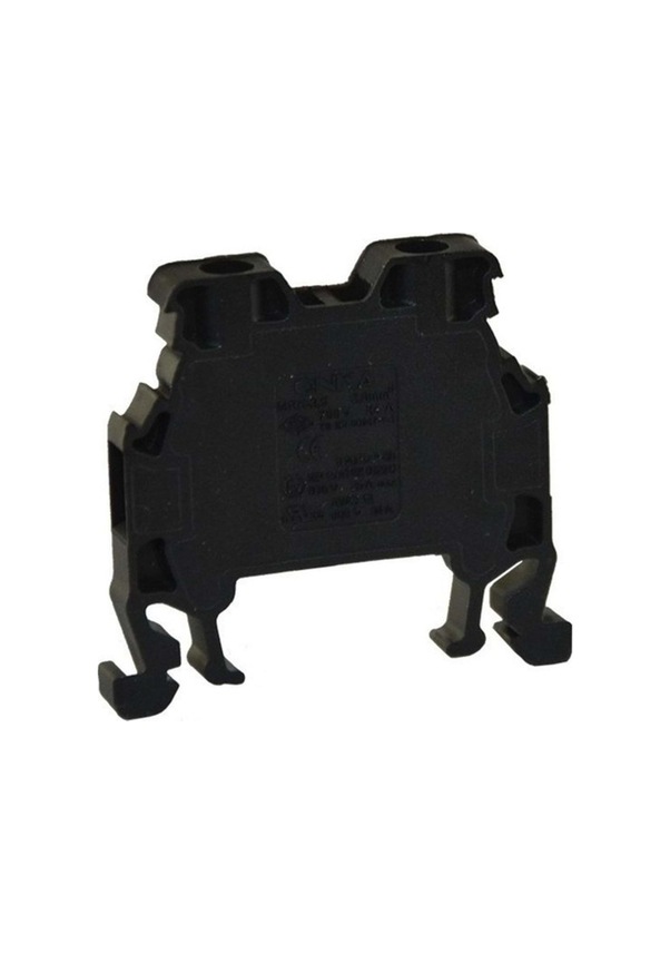 ONKA MRK 2,5 mm RAY KLEMENS SİYAH - 10 ADET Fiyatları ve Özellikleri
