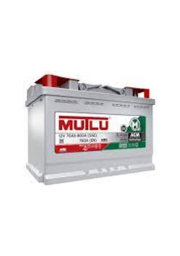 Mutlu Akü 12V 70 Ah Agm 760 (En) 800 Sae (Start-Stop) / 530559536 - Hayir Fiyatları ve Özellikleri