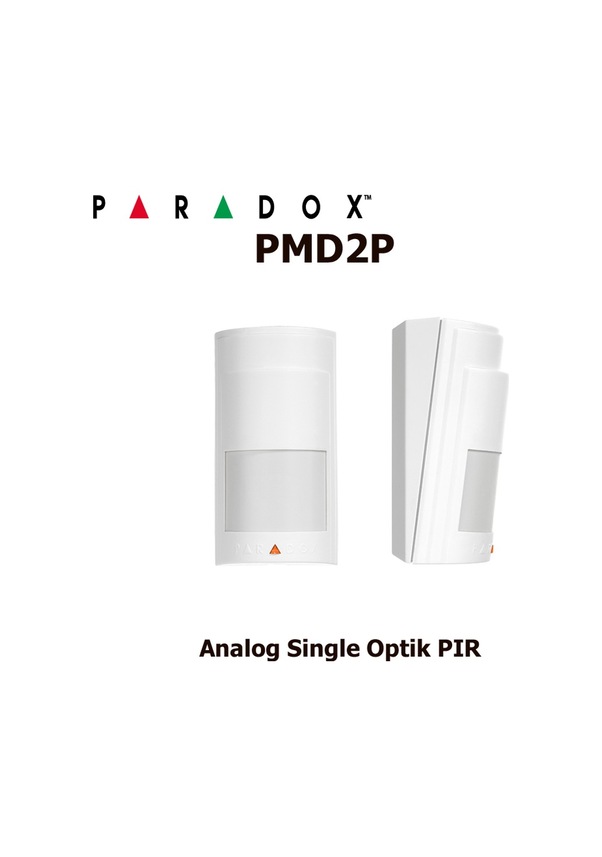 Paradox Kablosuz Hareket Dedektörü Pir Pmd2P Fiyatları ve Özellikleri