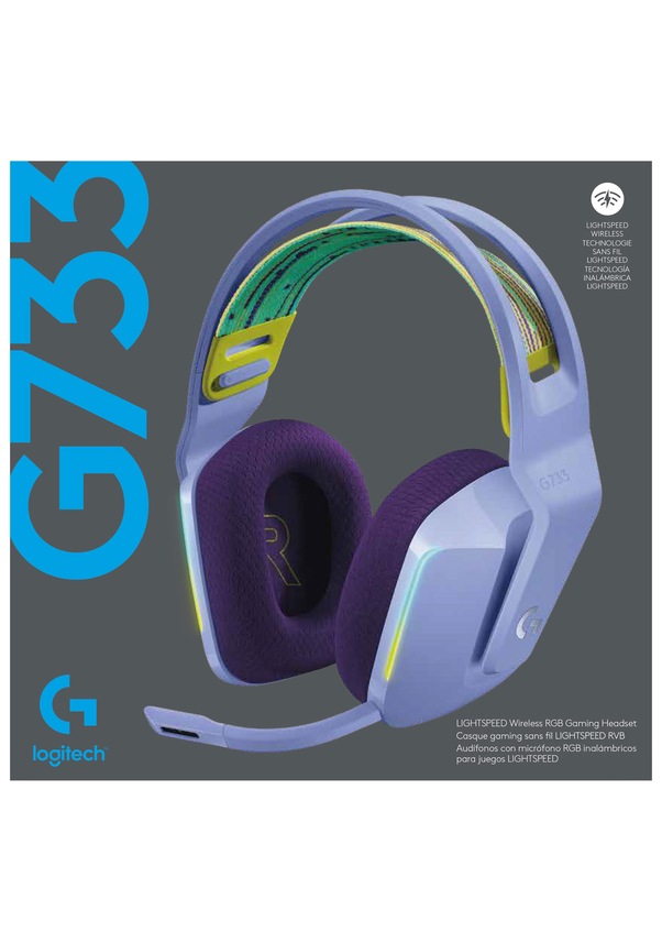 Logitech G G733 Lighspeed RGB Kablosuz 7.1 Surround Oyuncu Kulaklığı ...