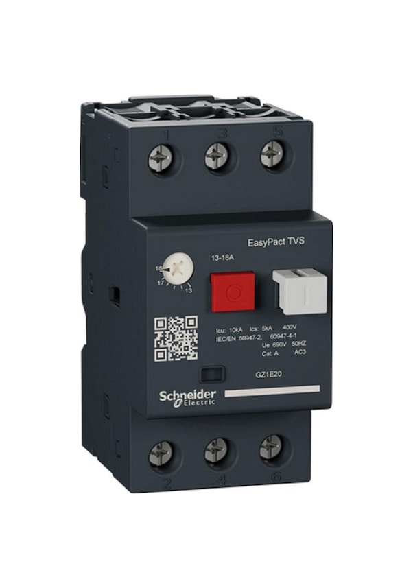 Schneider Electric Easypact Tvs Gz1E20 Motor Koruma Şalteri (13A-18A) Fiyatları ve Özellikleri