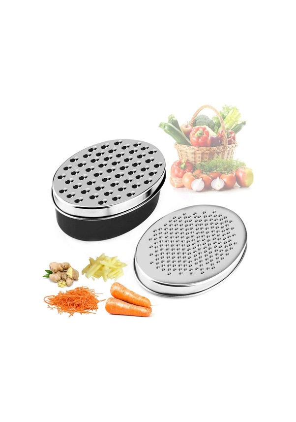 Peynir Rendesi, Gıda Kabı Ve Kapaklı Meyve Ve Sebze Doğrayıcı Siyah ...