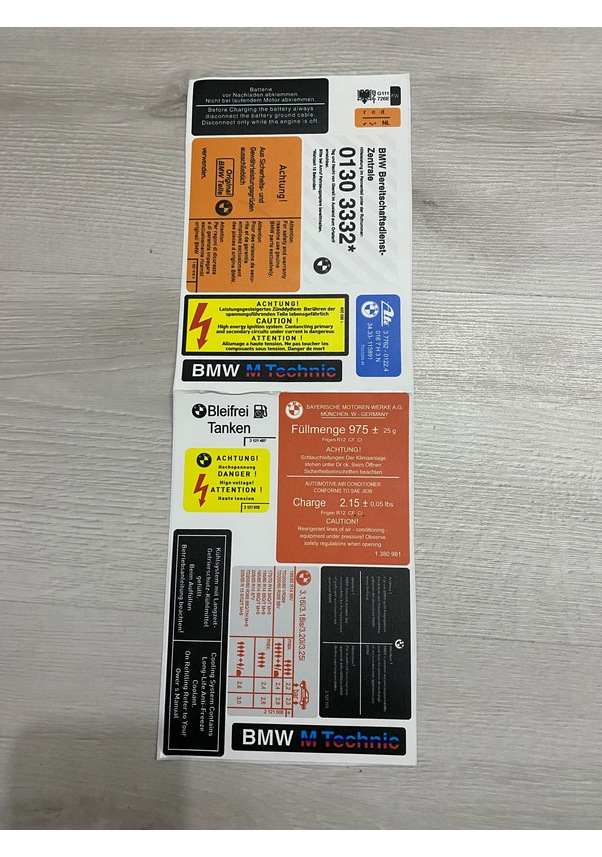 Bmw E30 Etiket Takımı Sticker Fiyatları ve Özellikleri