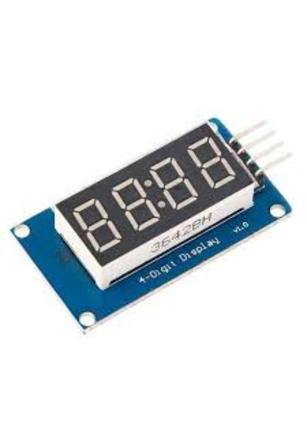 Gözelerelektronik-4'Lü 7-Segment Tm1637 Kırmızı Display Modülü ...