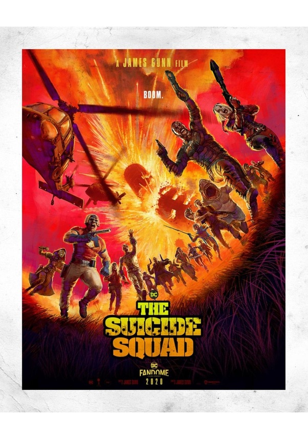 The Suicide Squad 2021 3 Afiş - Poster Folyo - Afiş - Poster-7926 50 Cm X 70 Cm 50 x 70 ...