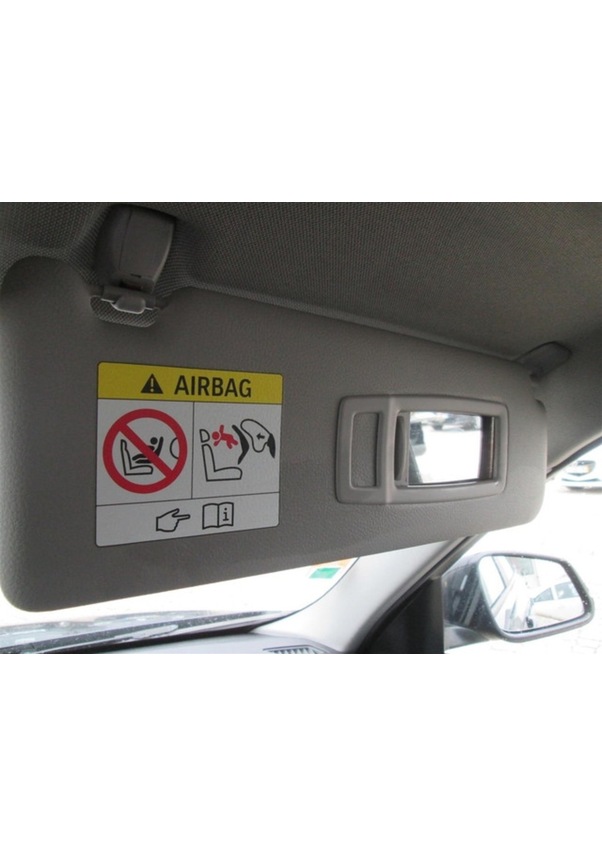 2 Adet Airbag Sticker Güneşlik Ayna Yanındaki Etiket Siyah Fiyatları ve ...