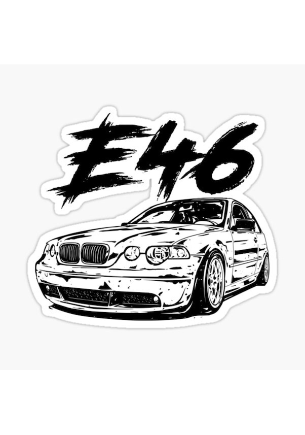 E46 Modifiye Cam Sticker Yapıştırma 16Cm 2 Adet Fiyatları ve Özellikleri