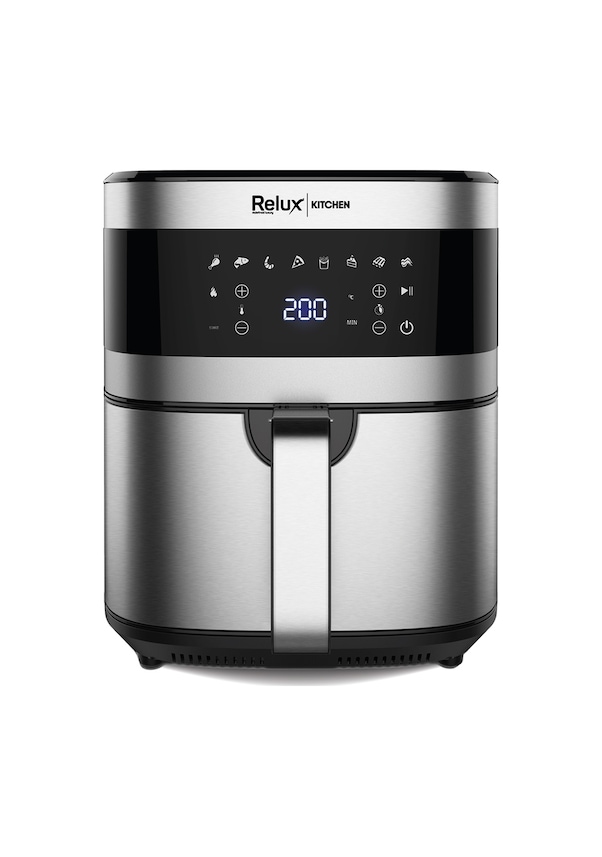 Relux RAF6500 1700 W 6,5 Litre XXL Air Fryer Fritöz Gri - Siyah Fiyatları ve Özellikleri