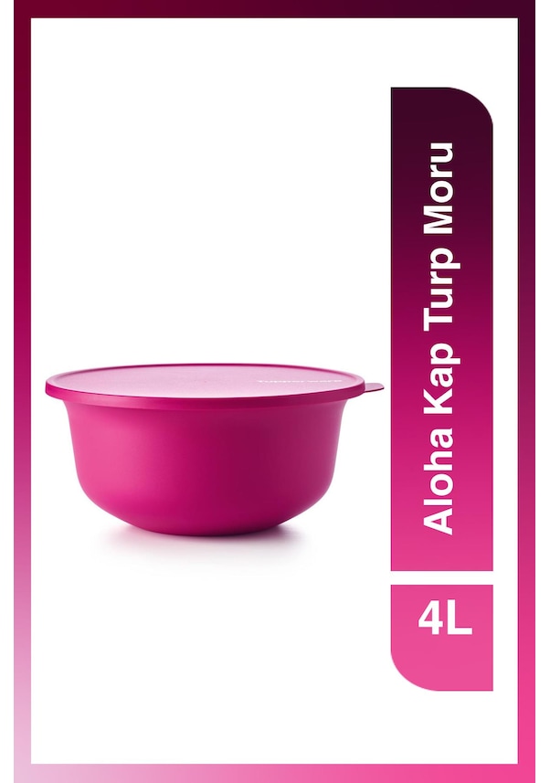 Tupperware Aloha Kap 4L Turp Moru Fiyatları ve Özellikleri